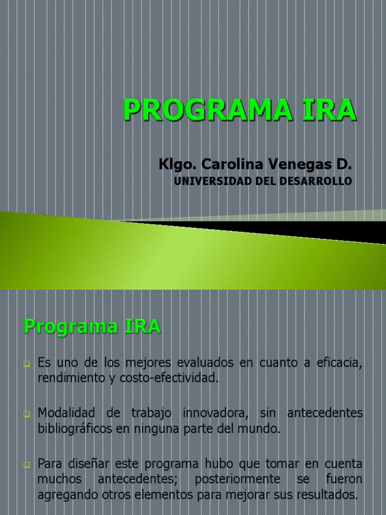 Programa Integral de Prevención de IRA | PDF | Neumonía | Condicion cronica