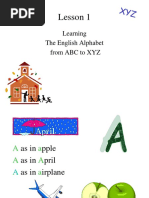 Abcdefg Hijklmnop Qrstuv Wxyz: The Alphabet | PDF | Language Arts ...