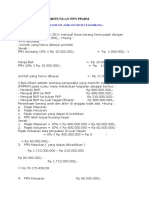 Contoh Soal PPN dan PPnBM | PDF