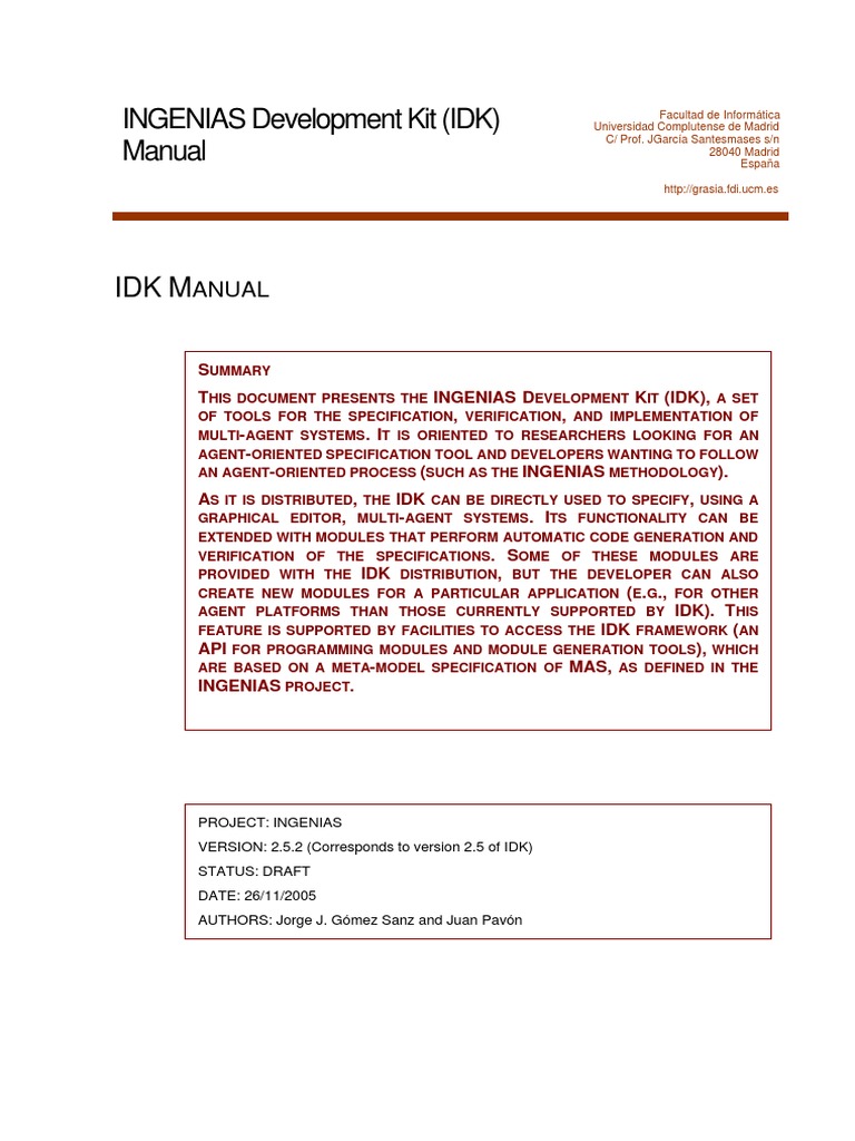 Ingen I As Manual | PDF | Communications Protocols | Specification ...