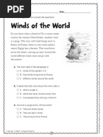 A Bike Like Sergio's Teachers' Guide | PDF | Reading Comprehension ...