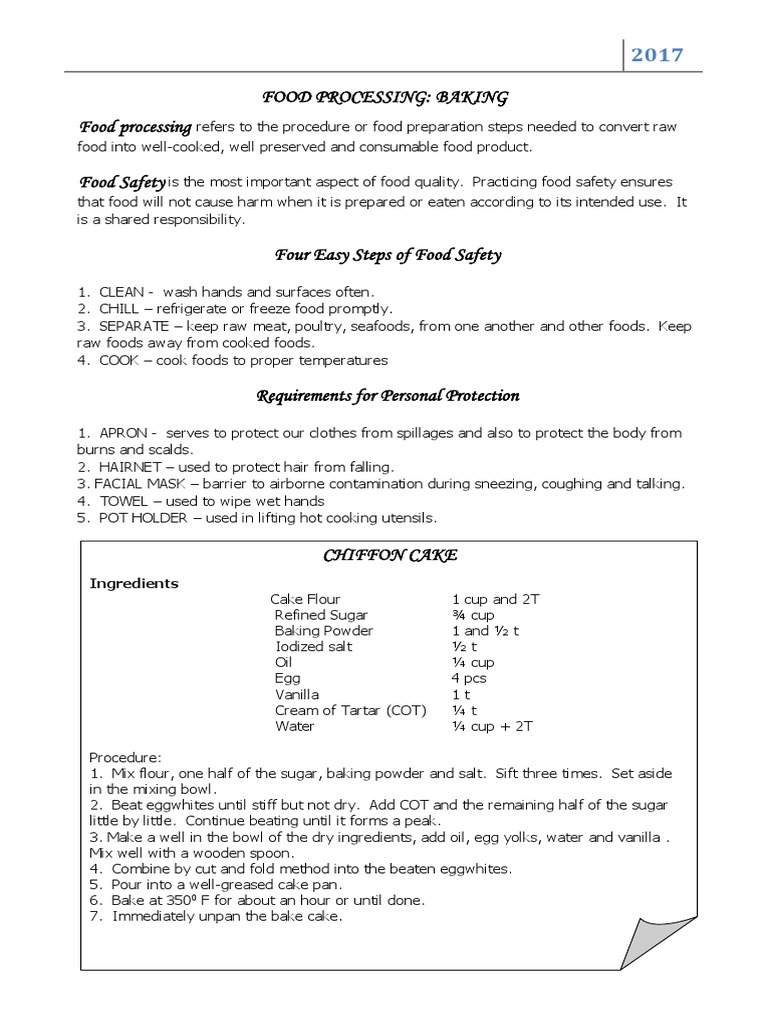 Baking | PDF | Cakes | Baking