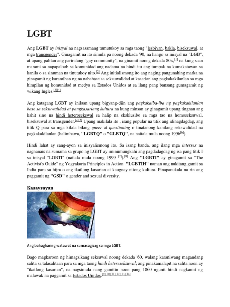LGBT | PDF