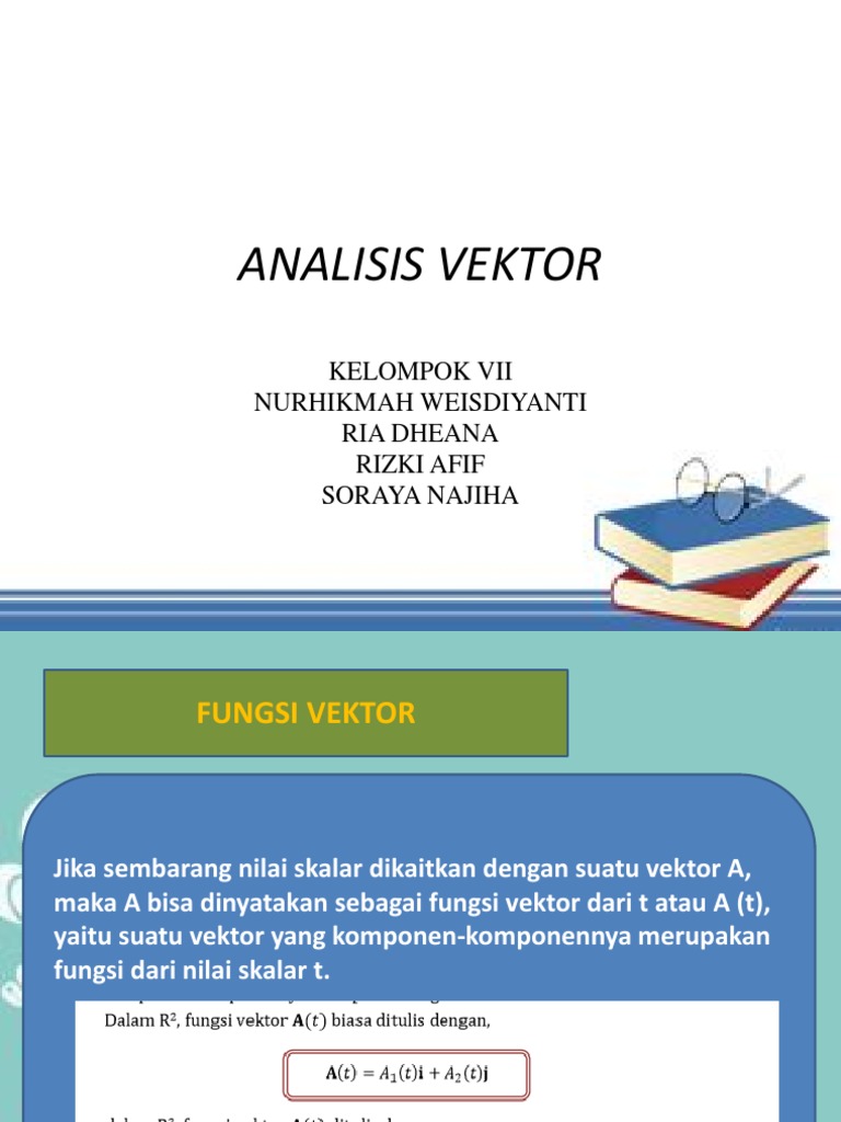 Analisis Vektor | PDF