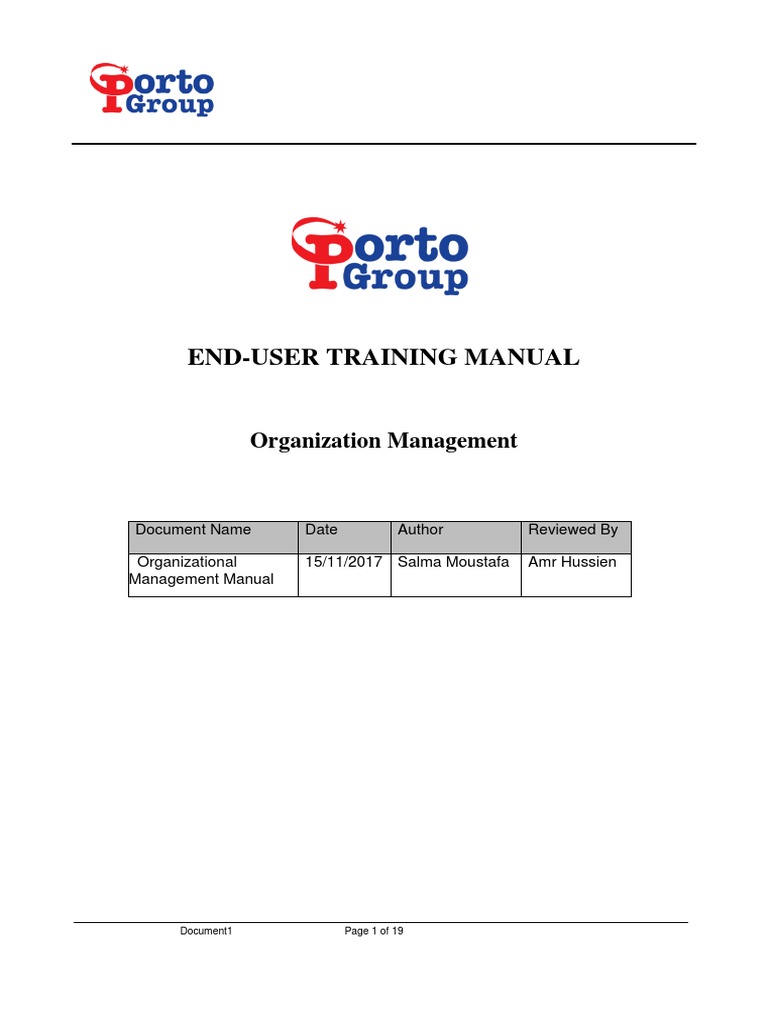 Sap HCM Om User Manual | PDF | Human Resource Management | Business Process