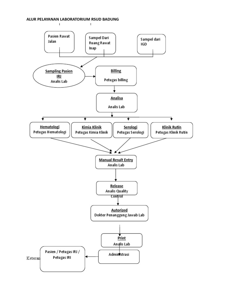 Alur Pelayanan Laboratorium | PDF