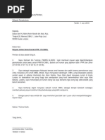 Contoh Surat Rayuan Pengurangan Bayaran AKPK | PDF | Pengelolaan ...