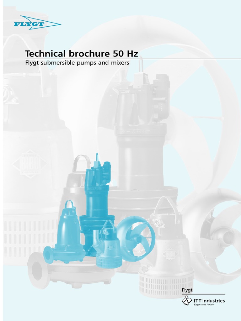 Brochure Flygt PDF | PDF | Pump | Turbomachinery