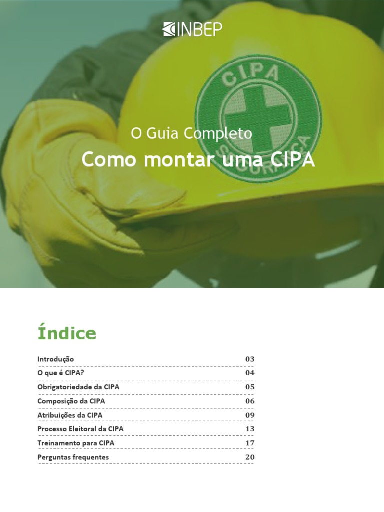 Como Montar Uma CIPA - O Guia Completo | PDF | Eleições | Sistema de ...