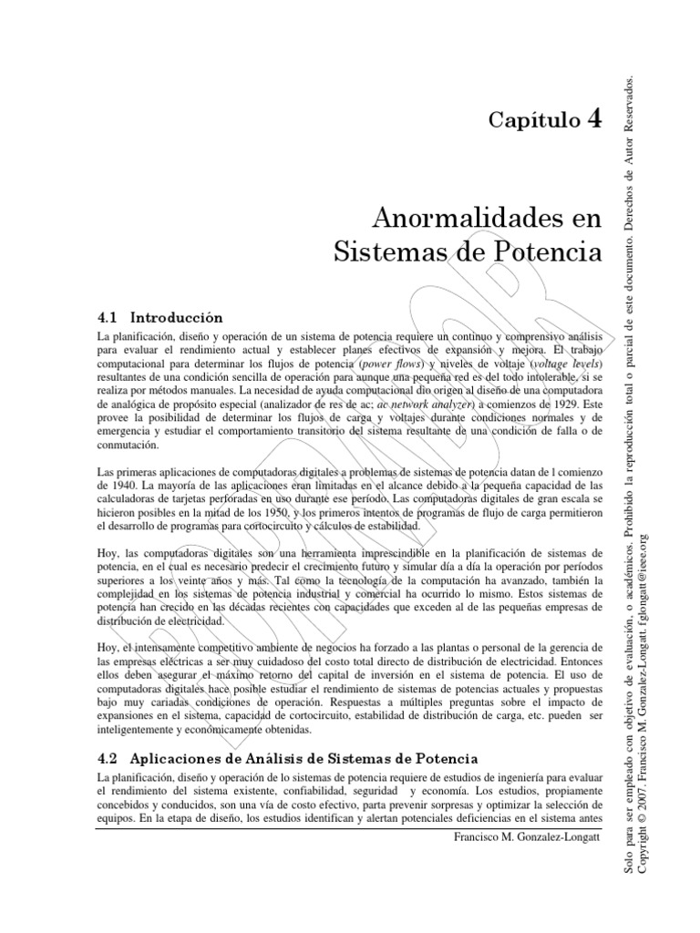 Capitulo4, SP1-2007 Unlocked | PDF | Transformador | Energia electrica