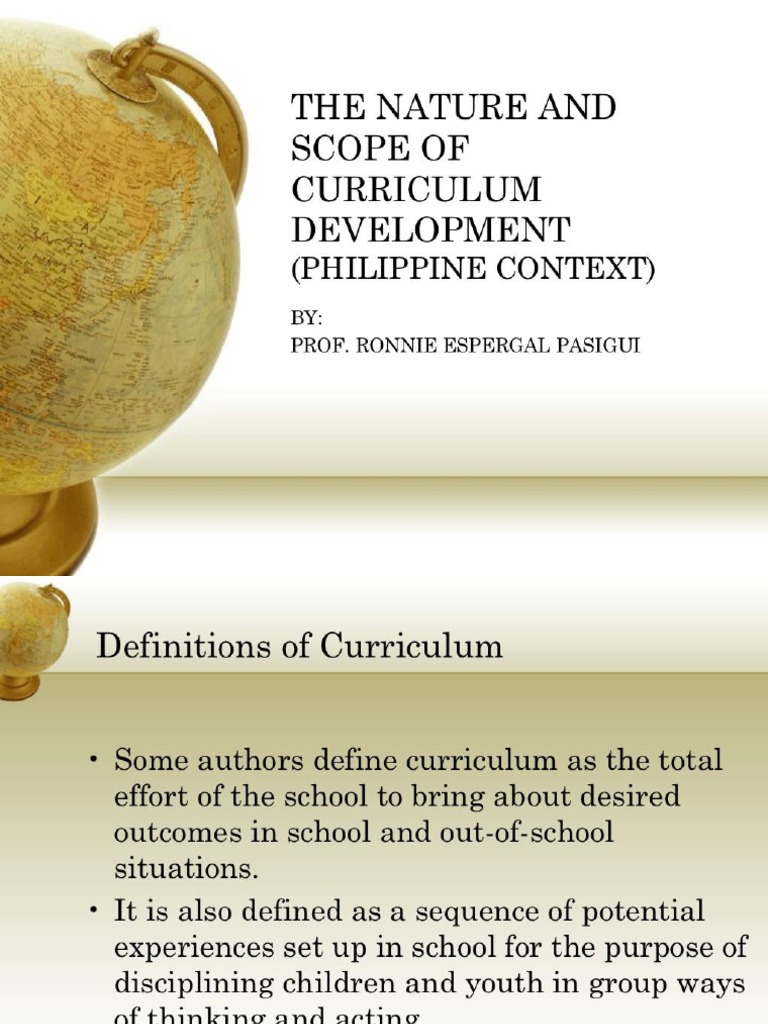 Curriculum Development Pdf