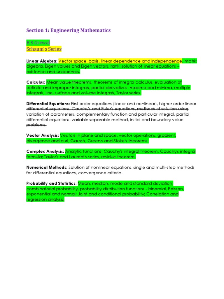 Syllabus Guide MAT | PDF