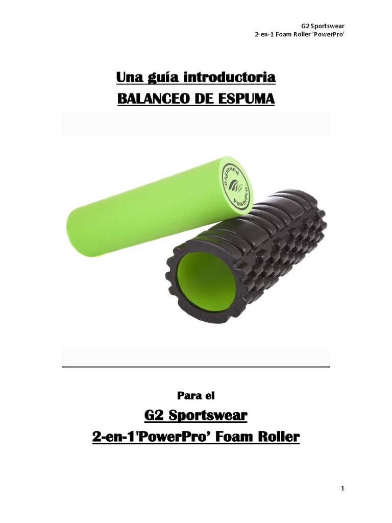 Roller Guide - Spanish | PDF | Músculo | Dolor