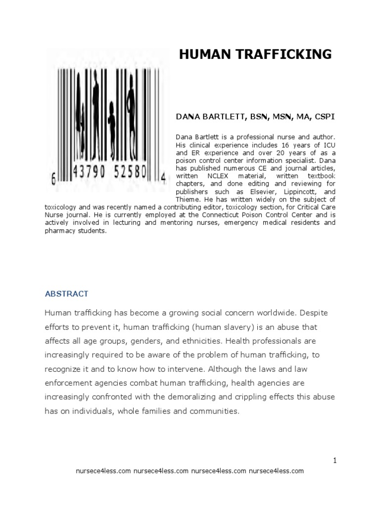 Human Trafficing 2.pdf | Human Trafficking | Sexual Slavery