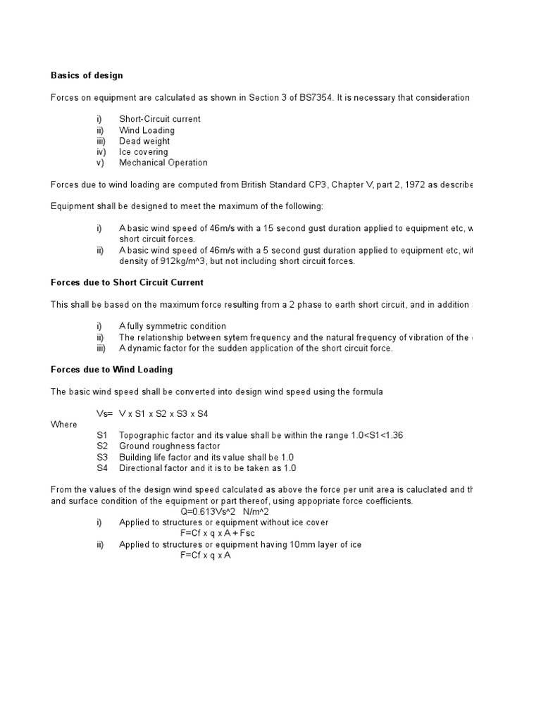 Busbar Loading Calc | PDF | Force | Wound