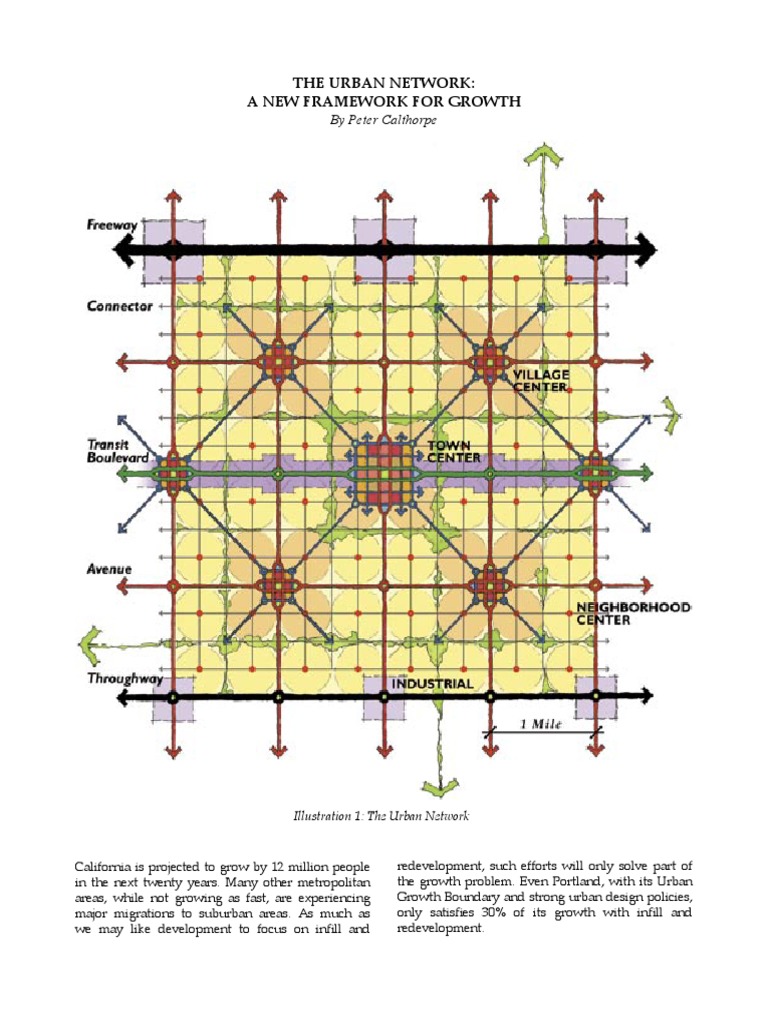 The Urban Network: A New Framework For Growth: by Peter Calthorpe ...
