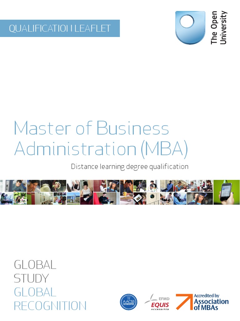 Master of Business Administration (MBA) : Global Study | PDF | Business