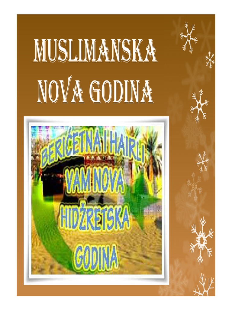 Muslimanska Nova Godina | PDF