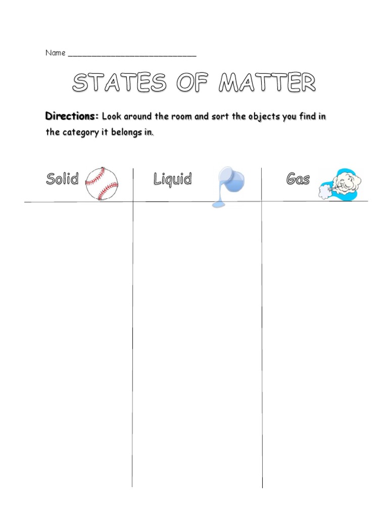 Object Sorting Activity Guide | PDF