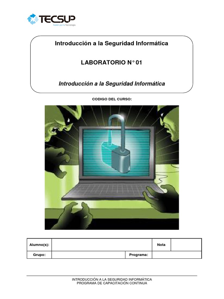 Lab 01 - Introducción A La Seguridad Informática | PDF | Servidor ...