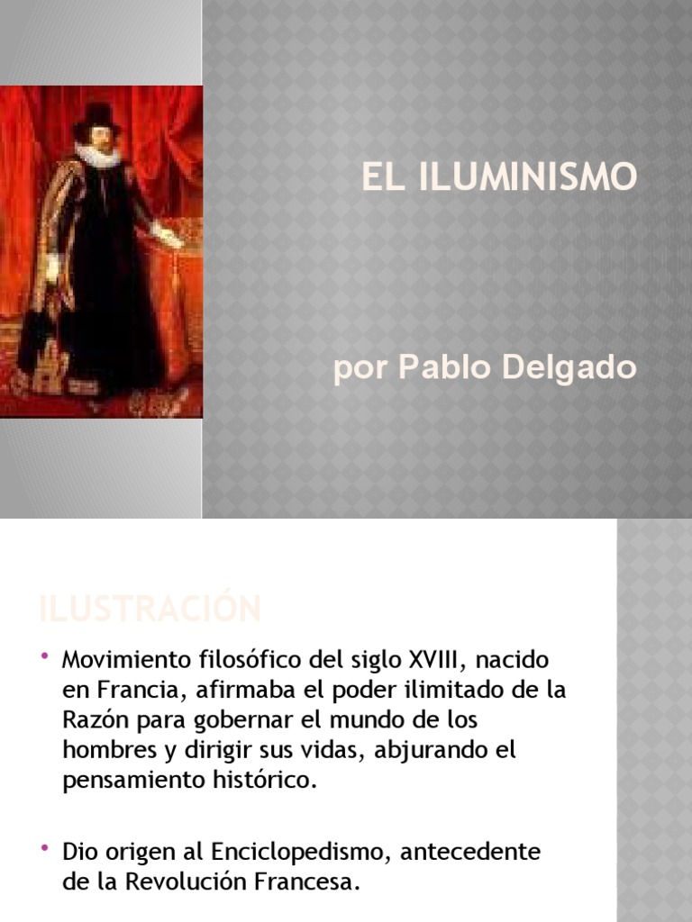 EL ILUMINISMO en Power Point | PDF | Era de iluminacion | Racionalismo