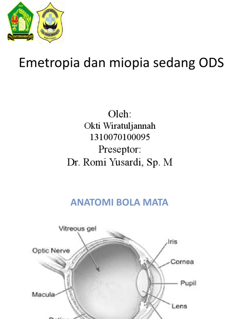 Case Emetropia Daan Miopia Ods | PDF
