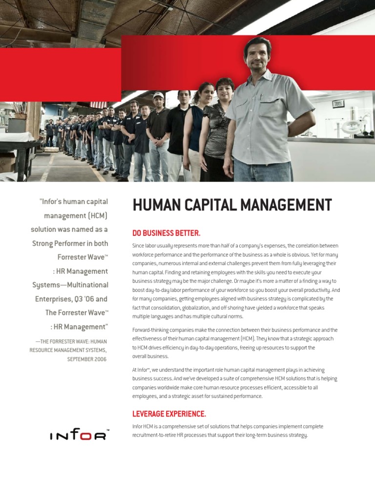 HCM Overview | PDF | Human Resource Management | Strategic Management