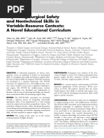 Qi Project Poster Template | PDF | Nursing | Risk Management