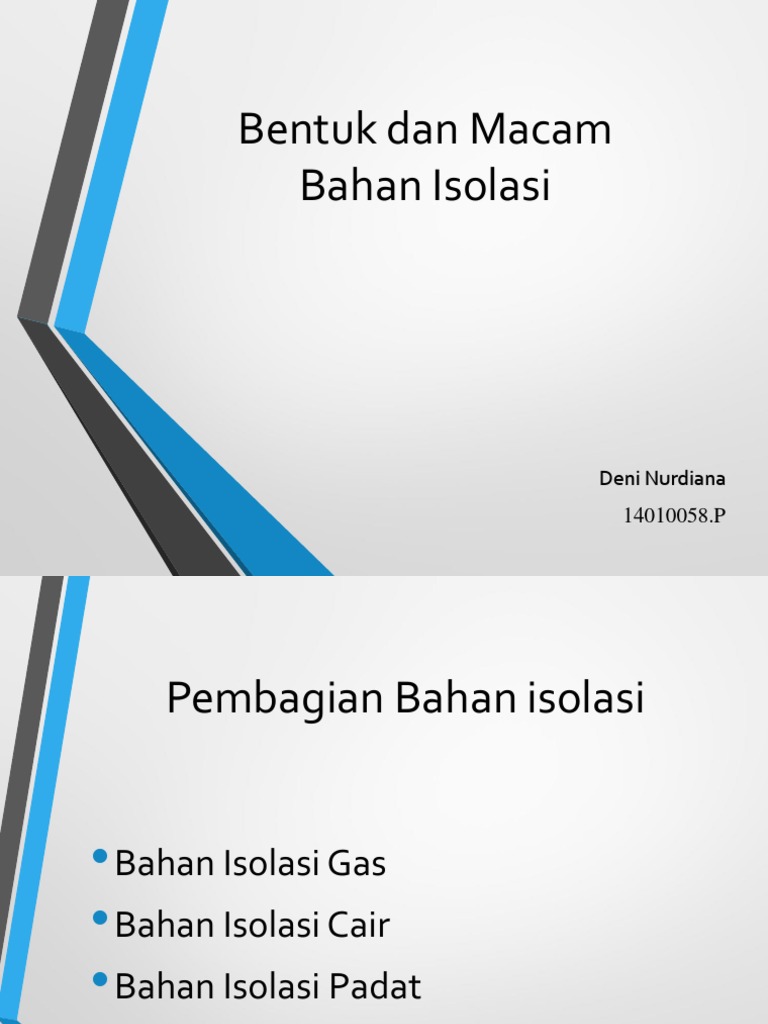 Isolasi Padat Cair Gas | PDF