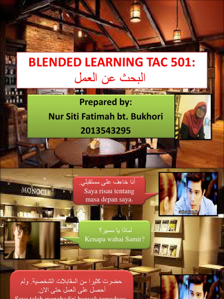 Blendedlearning (2) TAC501 | PDF | Self-Improvement