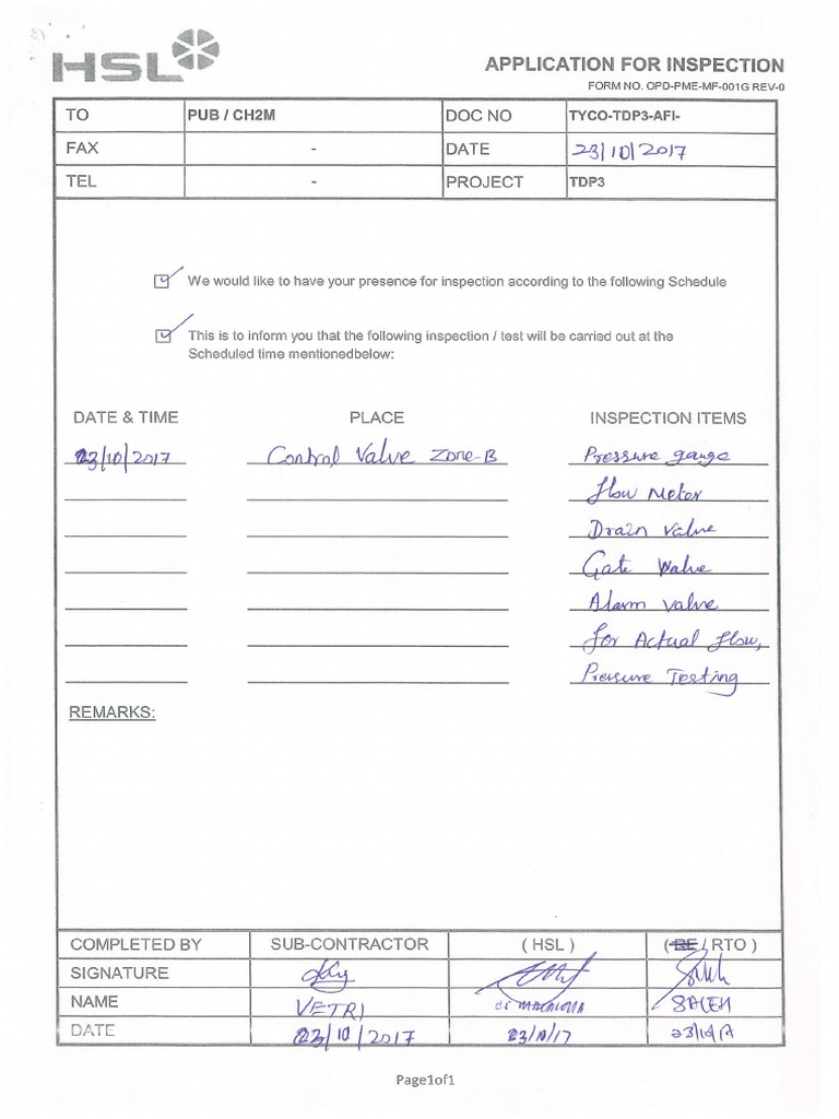 Control Valve Flow Test Report | PDF