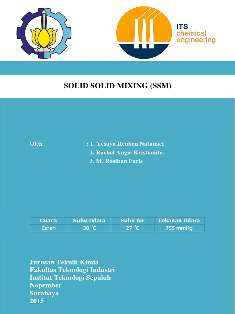 Solid Solid Mixing | PDF