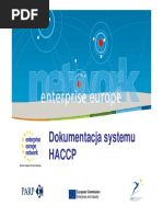 Księga Haccp Przykładowa Dokumentacja Systemu | PDF