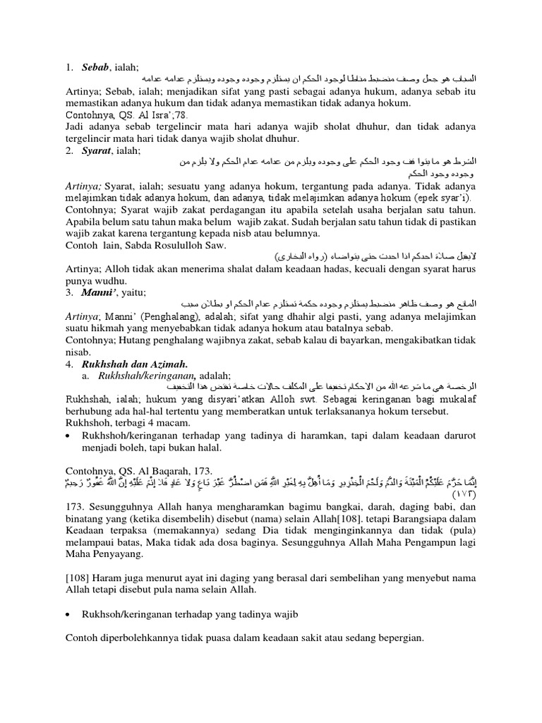 Macam Hukum Wadhi | PDF