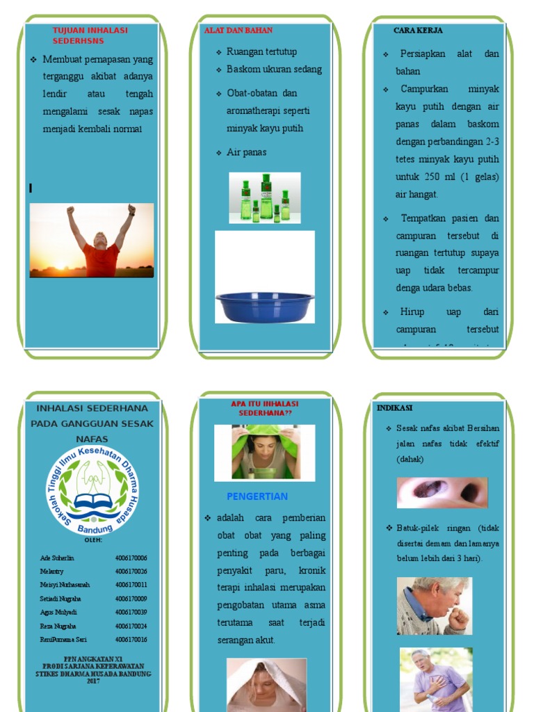 Leaflet Inhalasi Sederhana | PDF