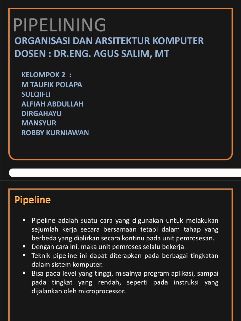 Kelompok 2-Pipelining | PDF