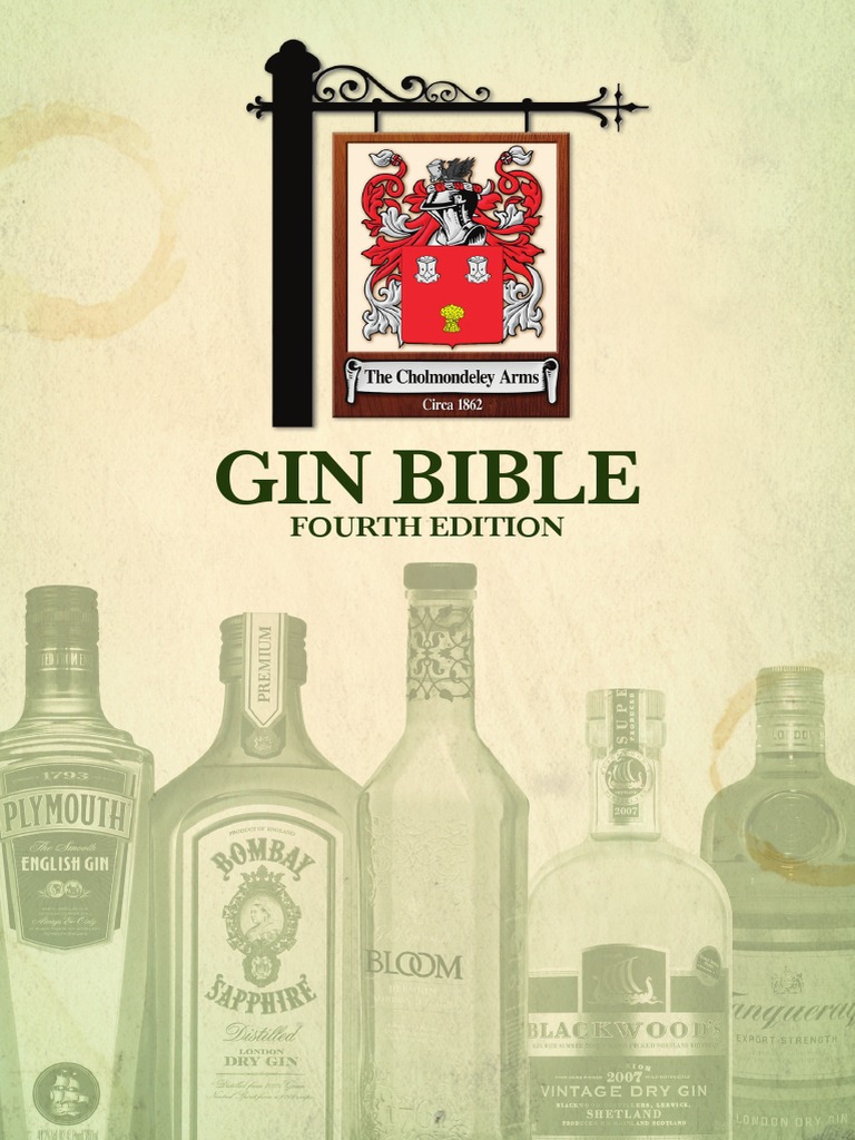 Gin Bible: Fourth Edition | PDF | Gin | Alcoholic Drinks
