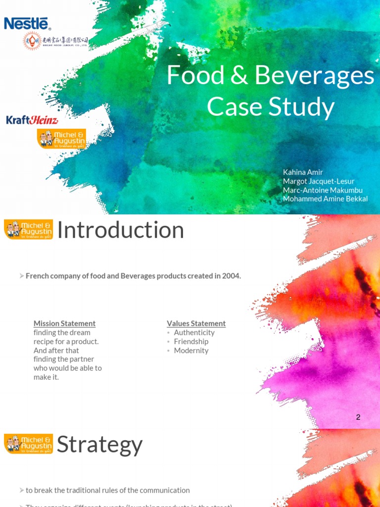Strategy Food Beverage | PDF | Nestlé | Strategic Management