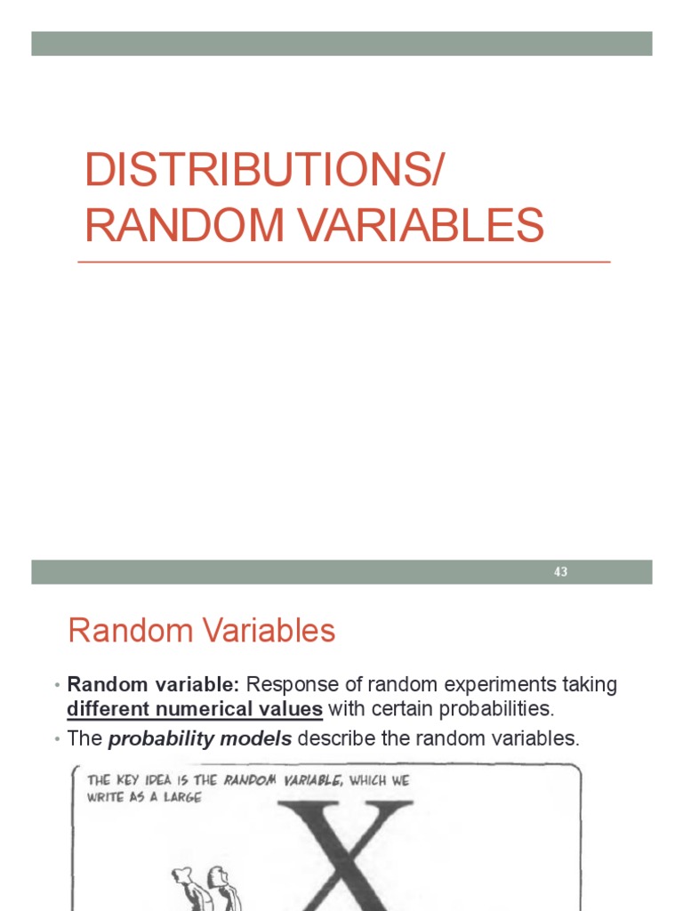 Slides Day 4 PDF | PDF | Random Variable | Probability Distribution