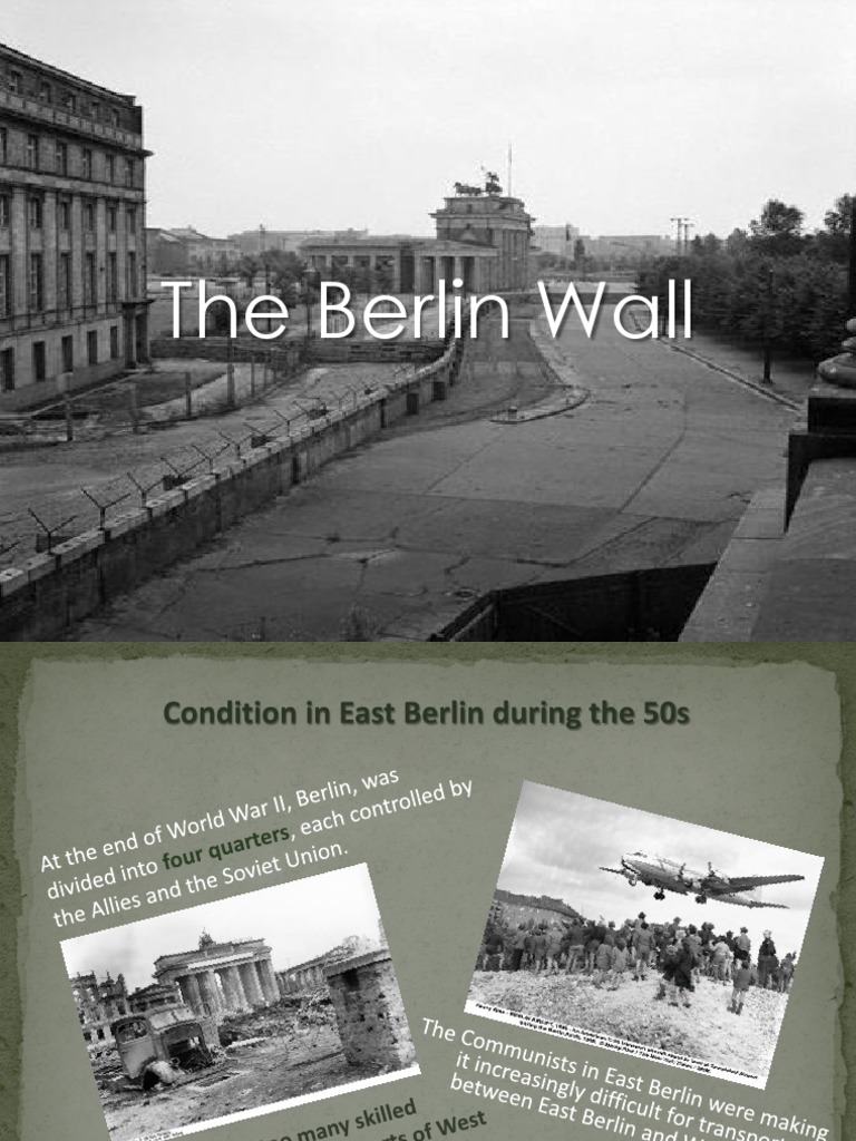 Berlin Wall | PDF | Berlin Wall | East Germany