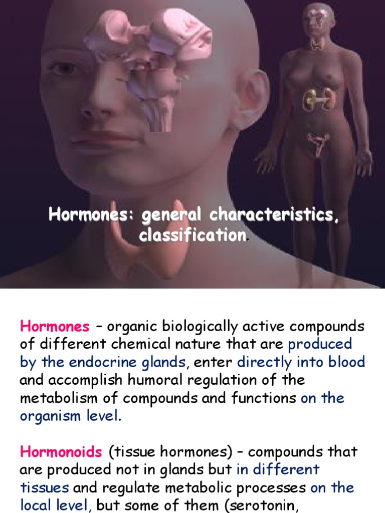 Hormones: Functions and Classifications | PDF | Hormone | Endocrine System