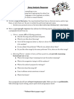 Song Lyric Analysis Essay Outline | PDF | Essays | Human Communication