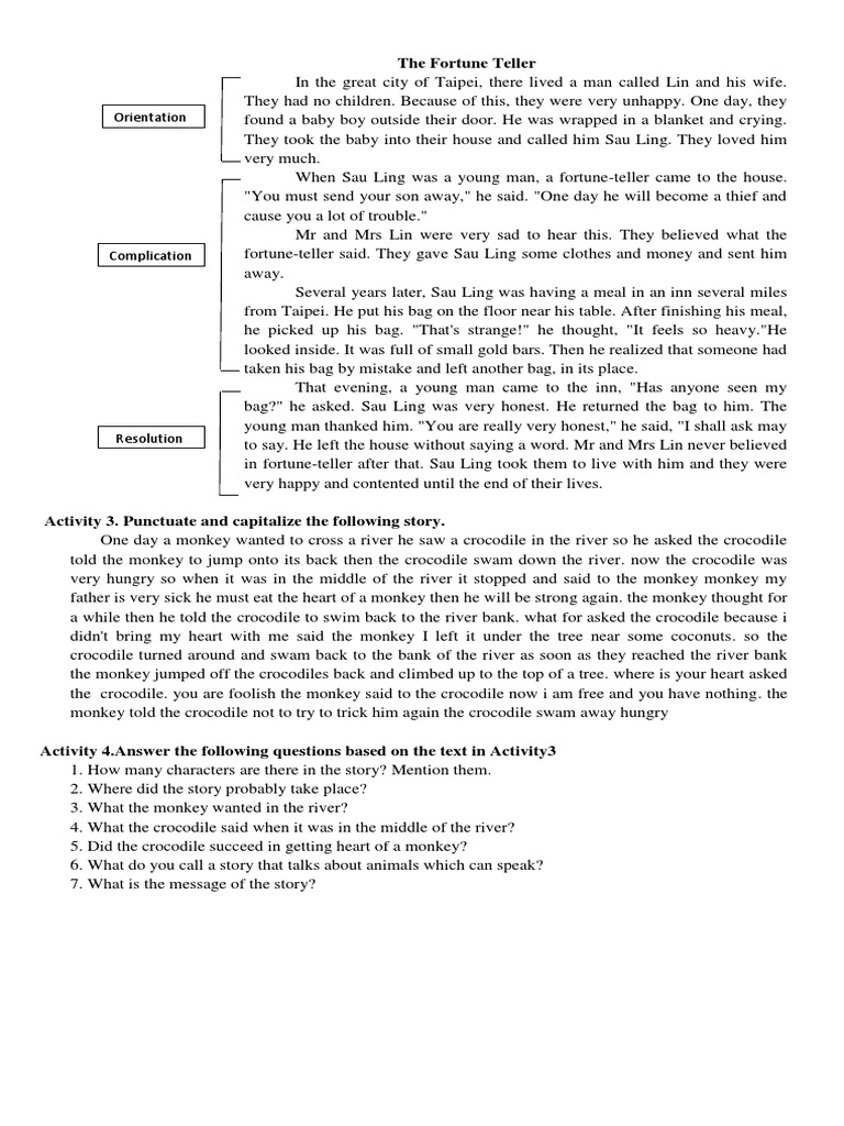 The Fortune Teller | PDF