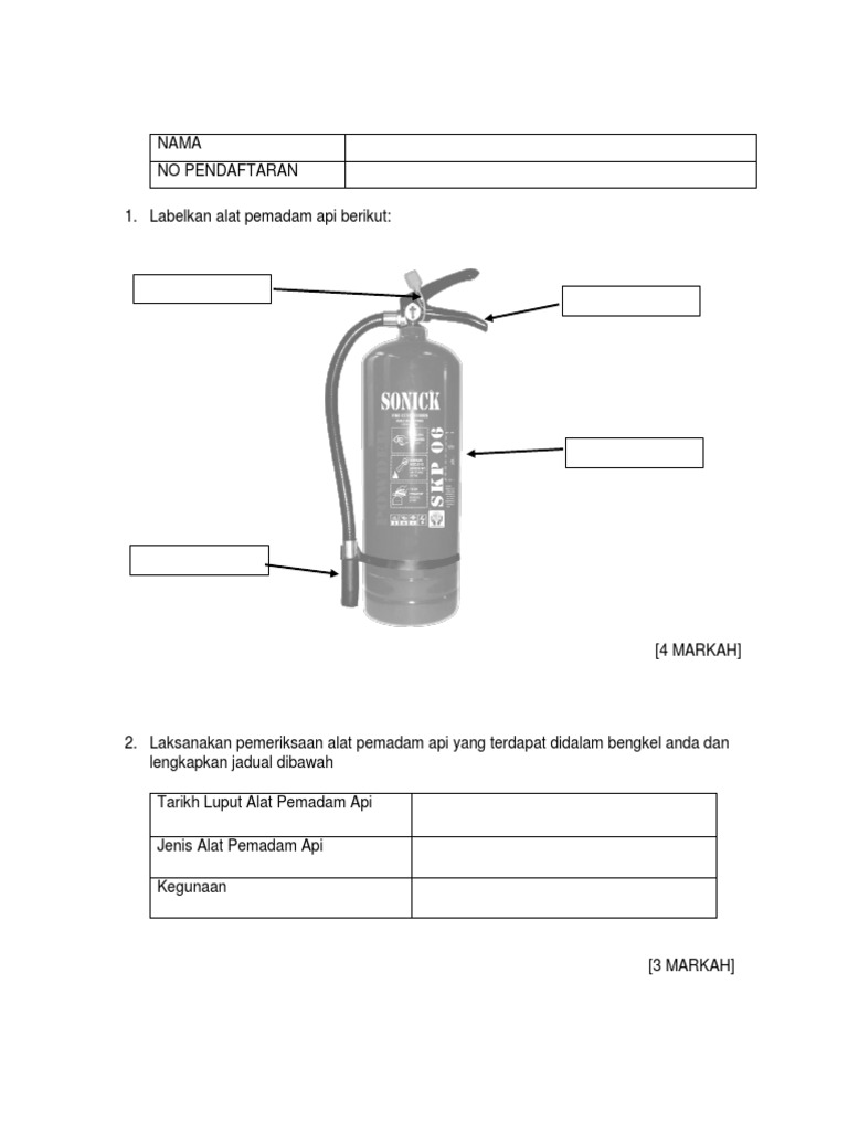 Alat Pemadam API | PDF