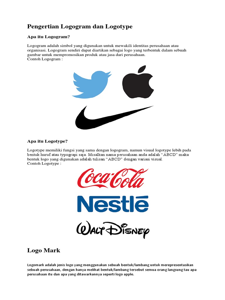 Logotype & Logogram | PDF