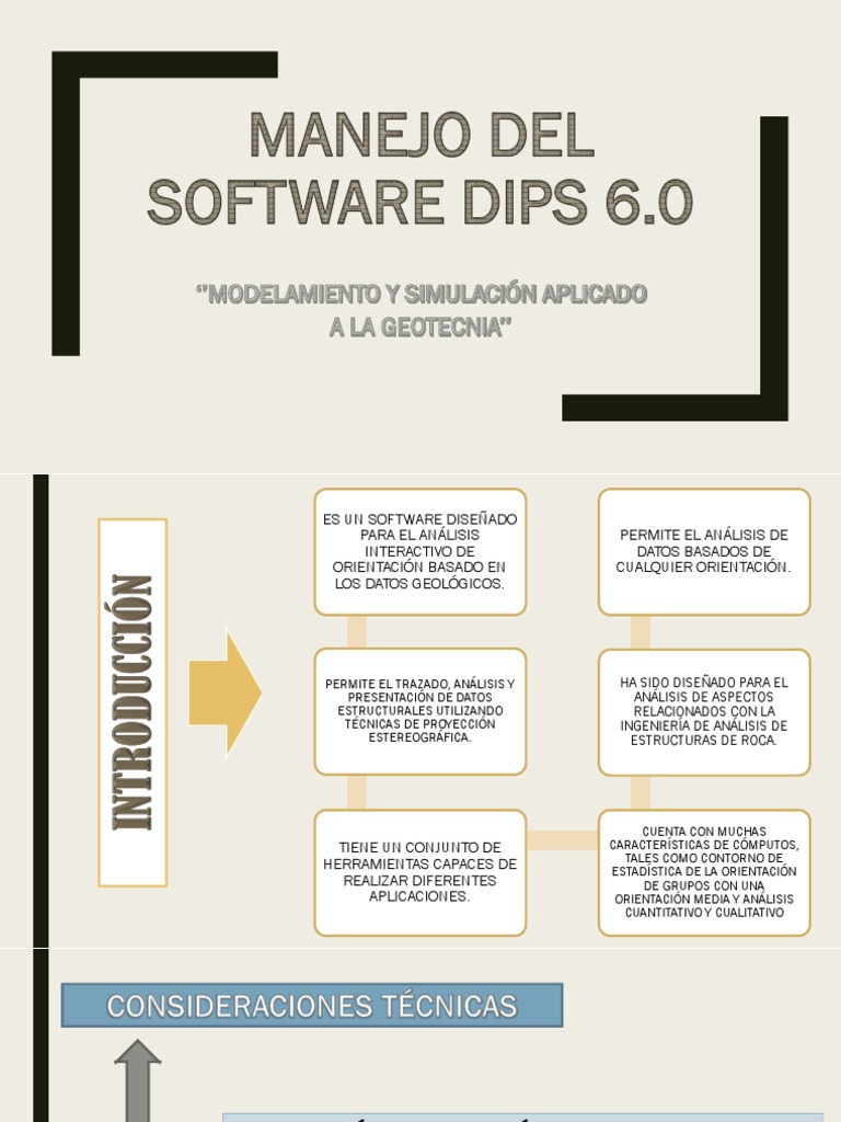 Manejo Del Software Dips 6 | PDF