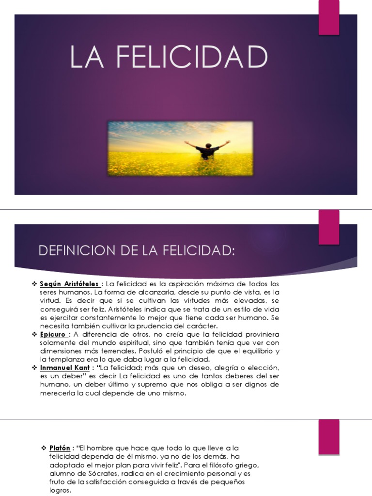 Definiciones de felicidad en filosofía | PDF | Estoicismo | Felicidad
