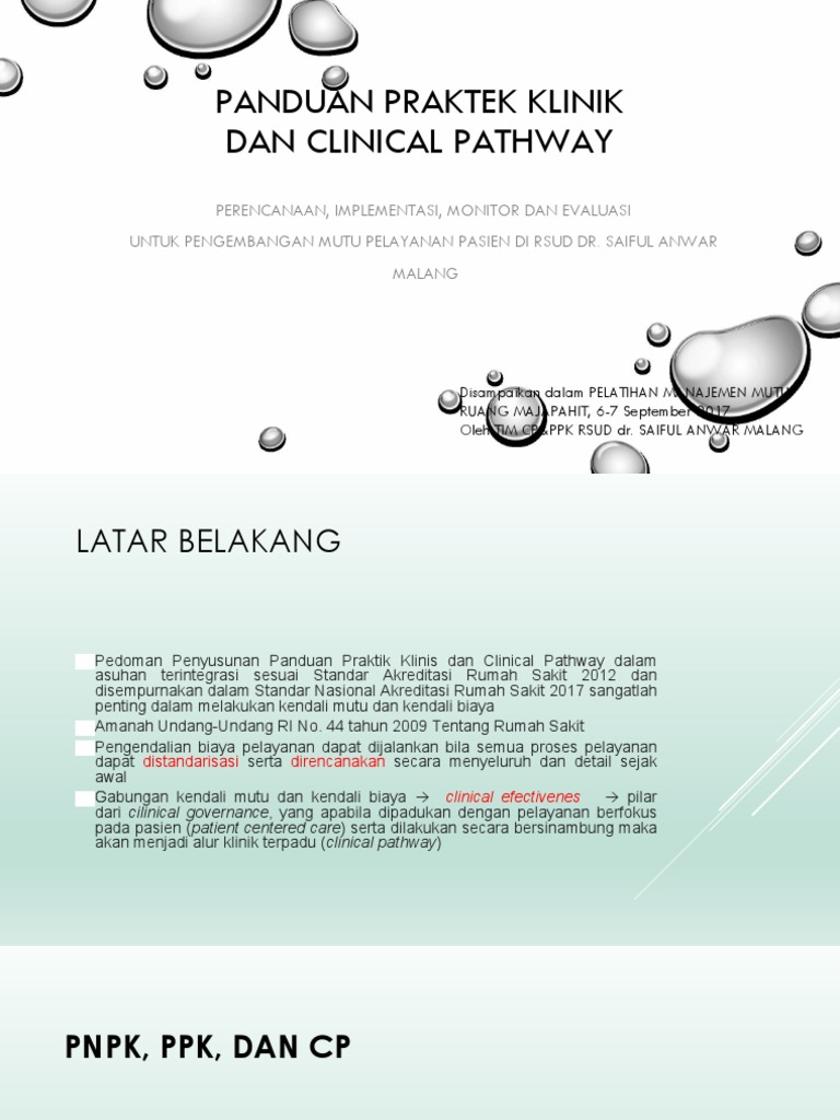 Clinical Pathway | PDF