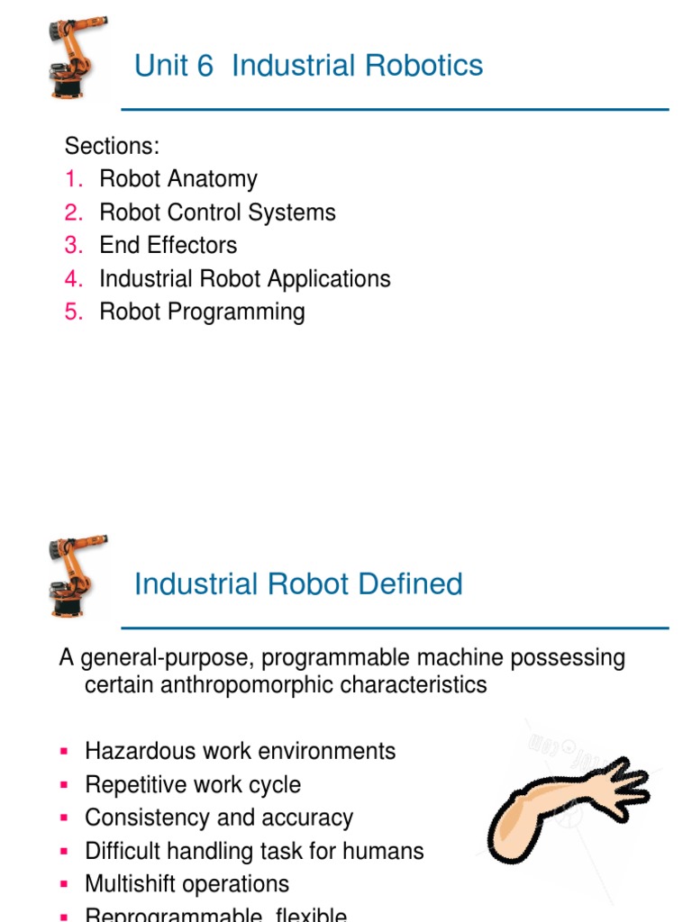 An In-Depth Look at Industrial Robotics: Exploring Robot Anatomy ...