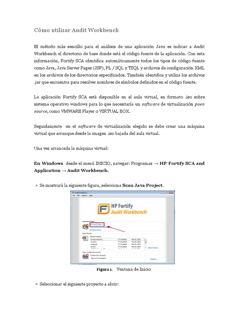 Cómo Utilizar Audit Workbench | Descargar gratis PDF | Java (lenguaje de programación ...